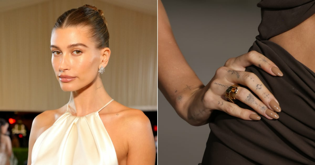Hailey Biebers 20 Tattoo Collection Is Filled With Tiny Designs