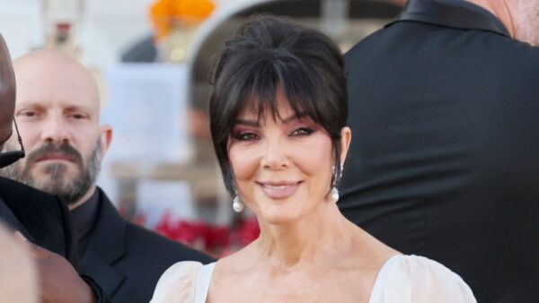 Kris Jenner Leads ’60s Glam Trend With Twisted Hairdo at Lauren Sánchez ...