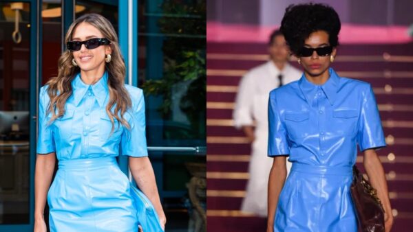 Jessica Alba Gives Monochrome a Fresh Edge with Willy Chavarria Design ...