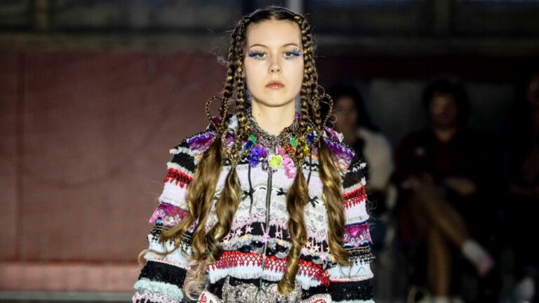 Chopova Lowena Spring 2026: Emo Girl’s Courtside Moment - Smudge Report