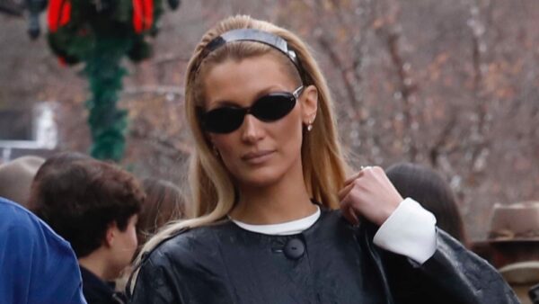 Bella Hadid Brings Retro Glam to Aspen With Bouffant Hair for New Year ...