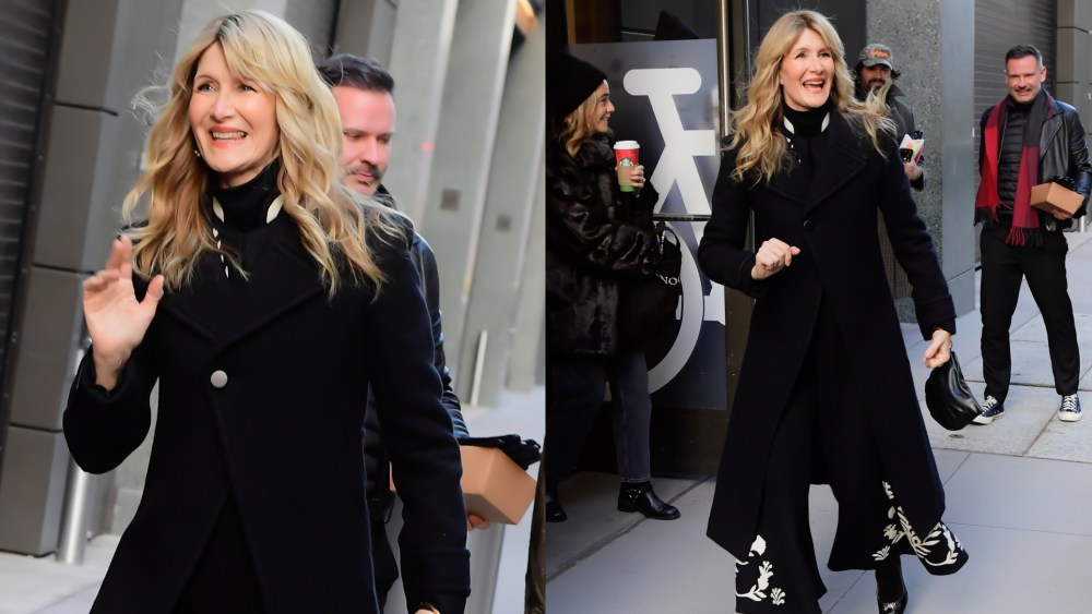 Laura Dern Opts for Equestrian Inspiration in Loro Piana While Out in ...