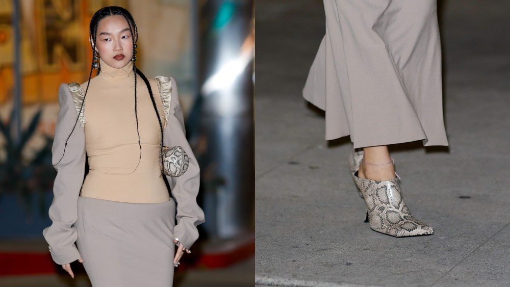 Audrey Nuna Models an Avant-garde Take on the Snakeskin Trend With ...