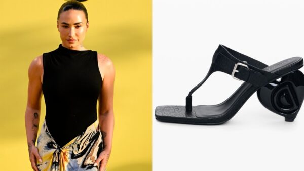 Demi Lovato Puts Focus on Desigual Thong Sandals at Ibiza Party ...
